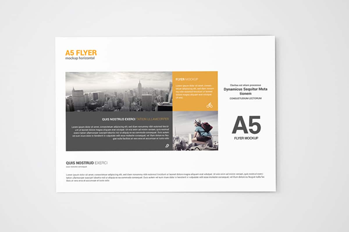 Impresión de Flyer A5. Formato Horizontal online y al mejor precio ...