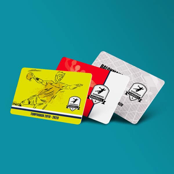 Impresión de carnet de balonmano (Horizontal) online y al mejor precio ...