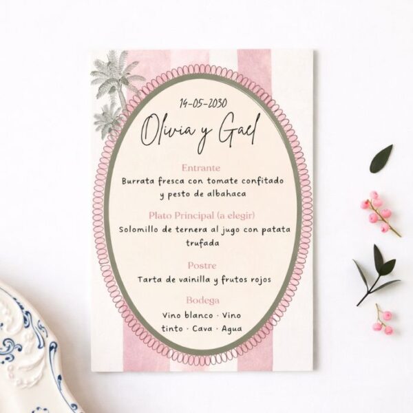Menús de Boda Personalizados | Minutas Elegantes 2026